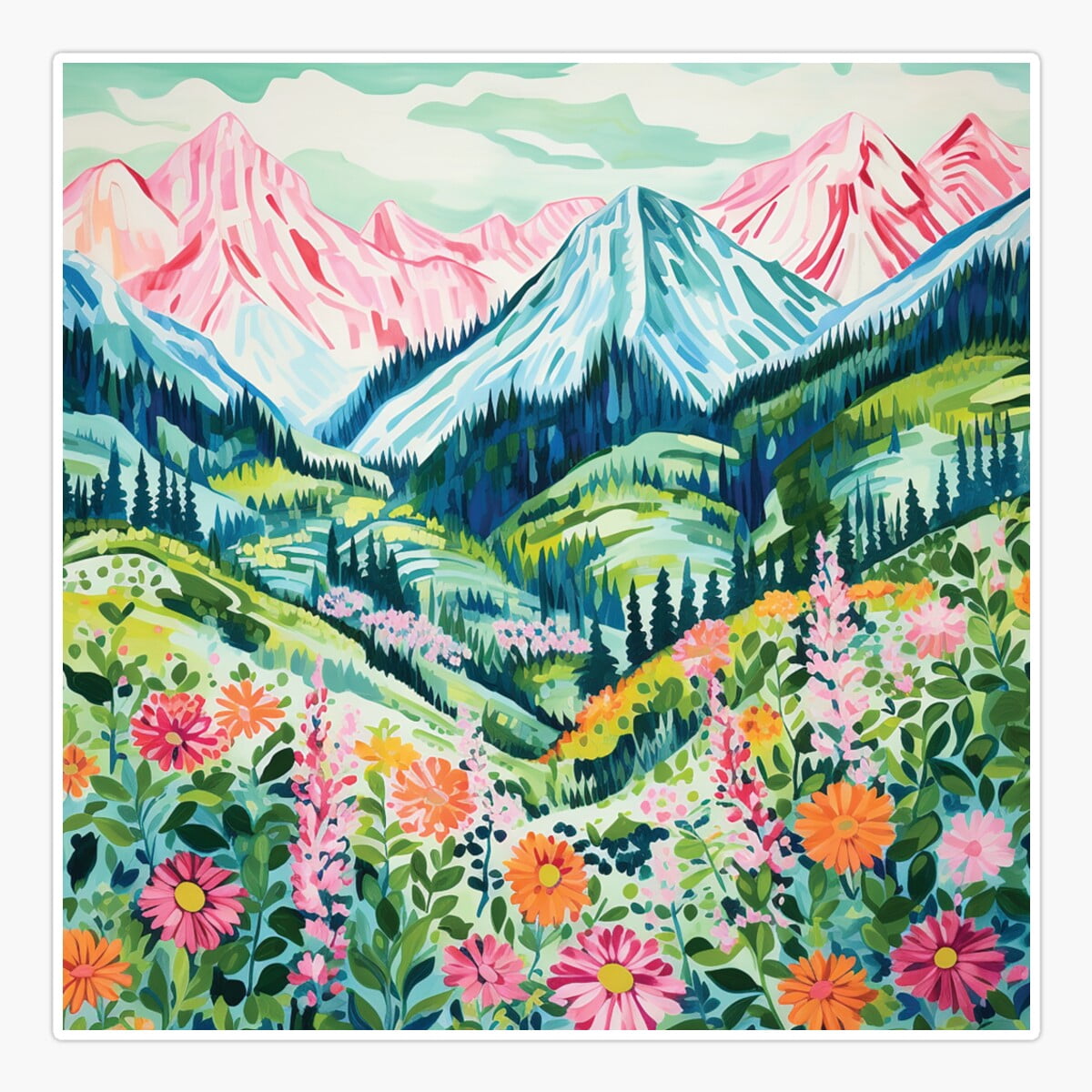 Onim Neon Pink Dragon Sticker, Phone Decal Water Bottle Stickers Car ...