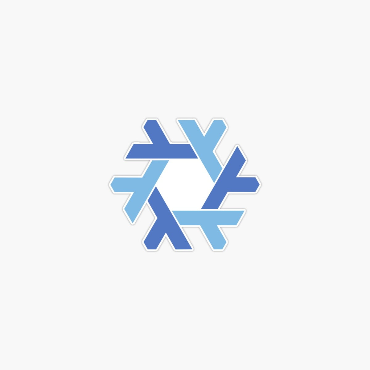 Onim Nixos Logo Sticker, Phone Decal Water Bottle Stickers Car Decals ...