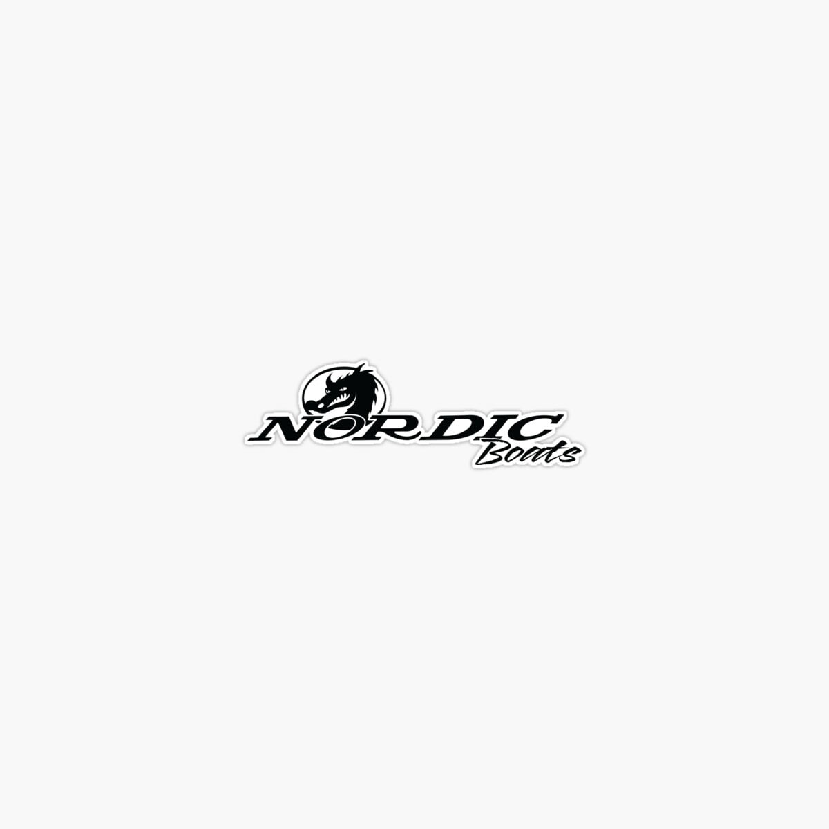 Onim Nordic Boats Logo Sticker, Phone Decal Water Bottle Stickers Car ...