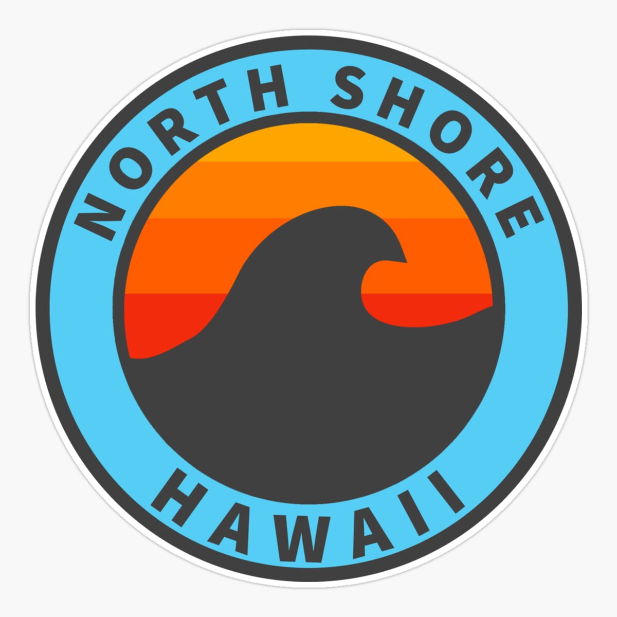 Onim North Shore Haleiwa Hawaii Vintage Retro Surf Usa Travel Vacation ...