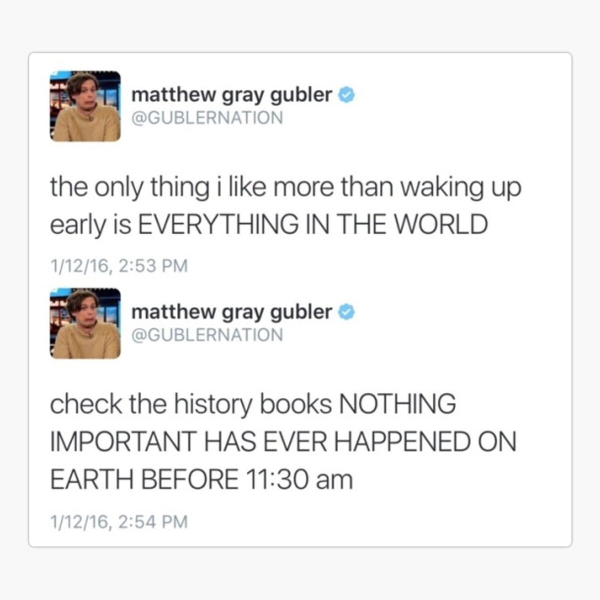 Onim Nothing Good Has Ever Happened Before 11:30 Am Sticker, Phone ...