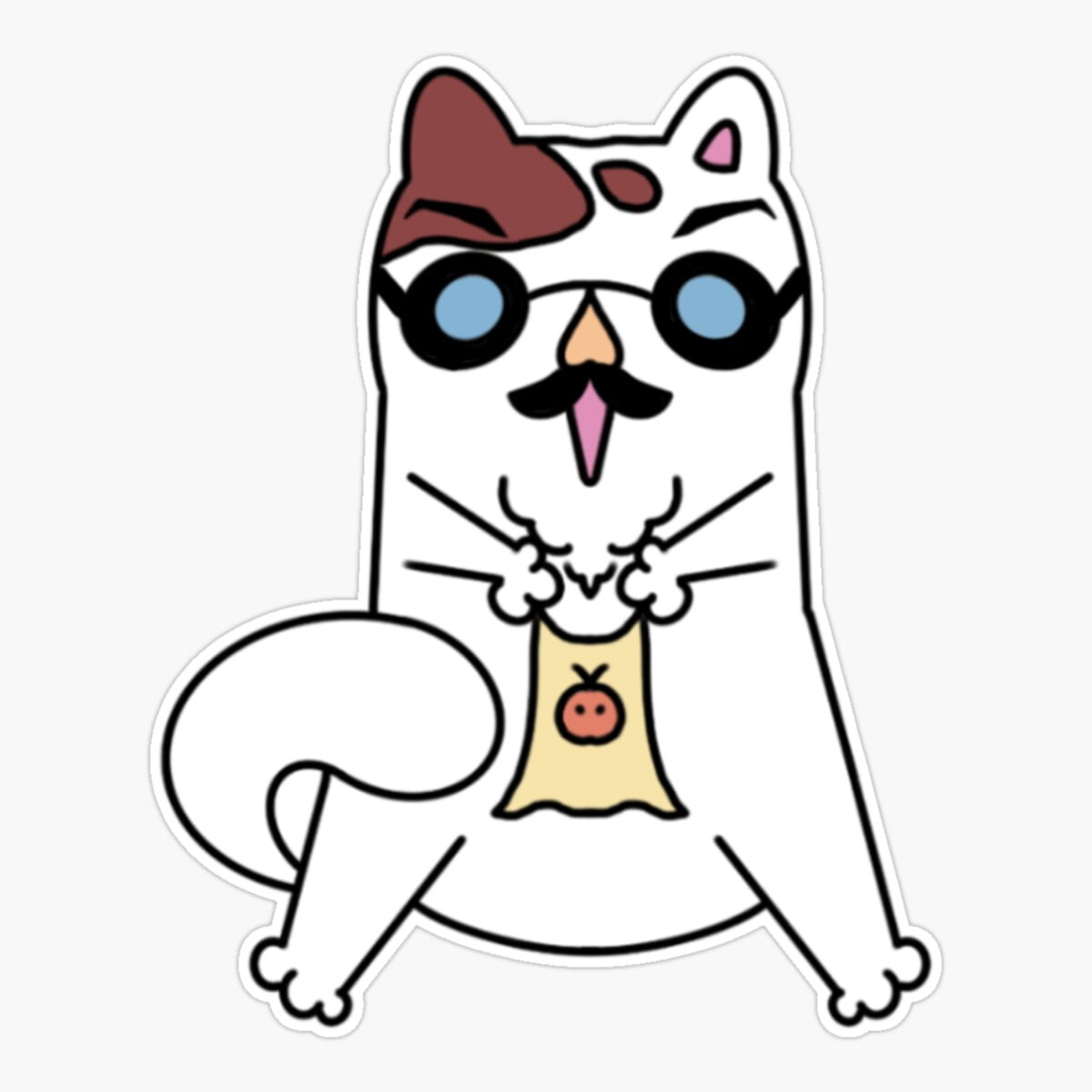 Onim Nummy Joke Sticker, Phone Decal Water Bottle Stickers Car Decals ...