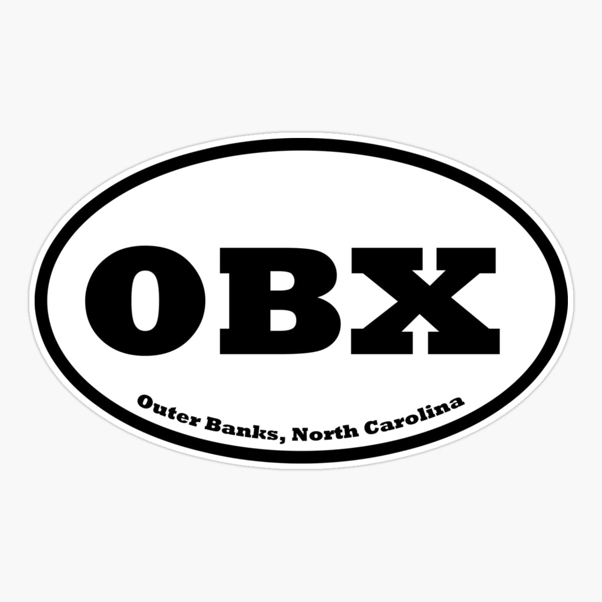 Onim Obx - Outer Banks Sticker, Phone Decal Water Bottle Stickers Car ...