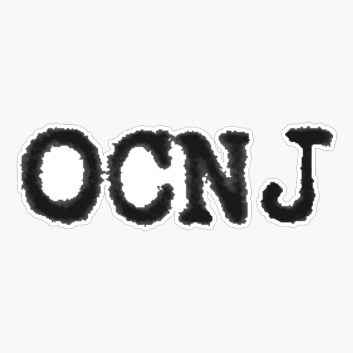 Onim Ocnj - Ocean City, Nj Sticker, Phone Decal Water Bottle Stickers ...