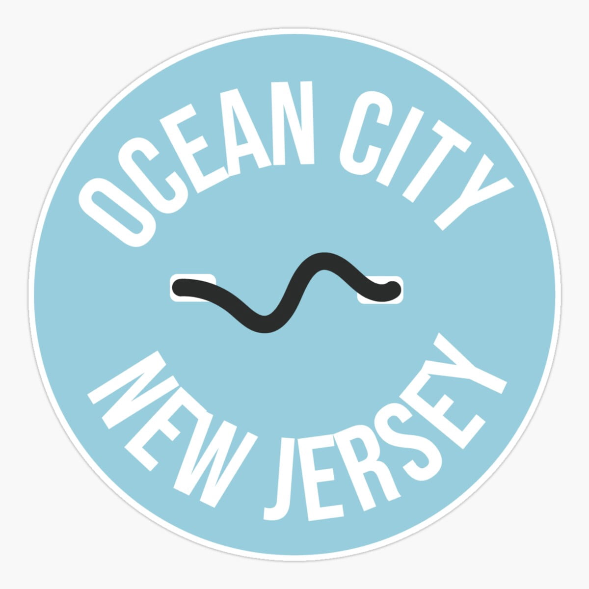Onim Ocnj Tag Sticker, Phone Decal Water Bottle Stickers Car Decals ...