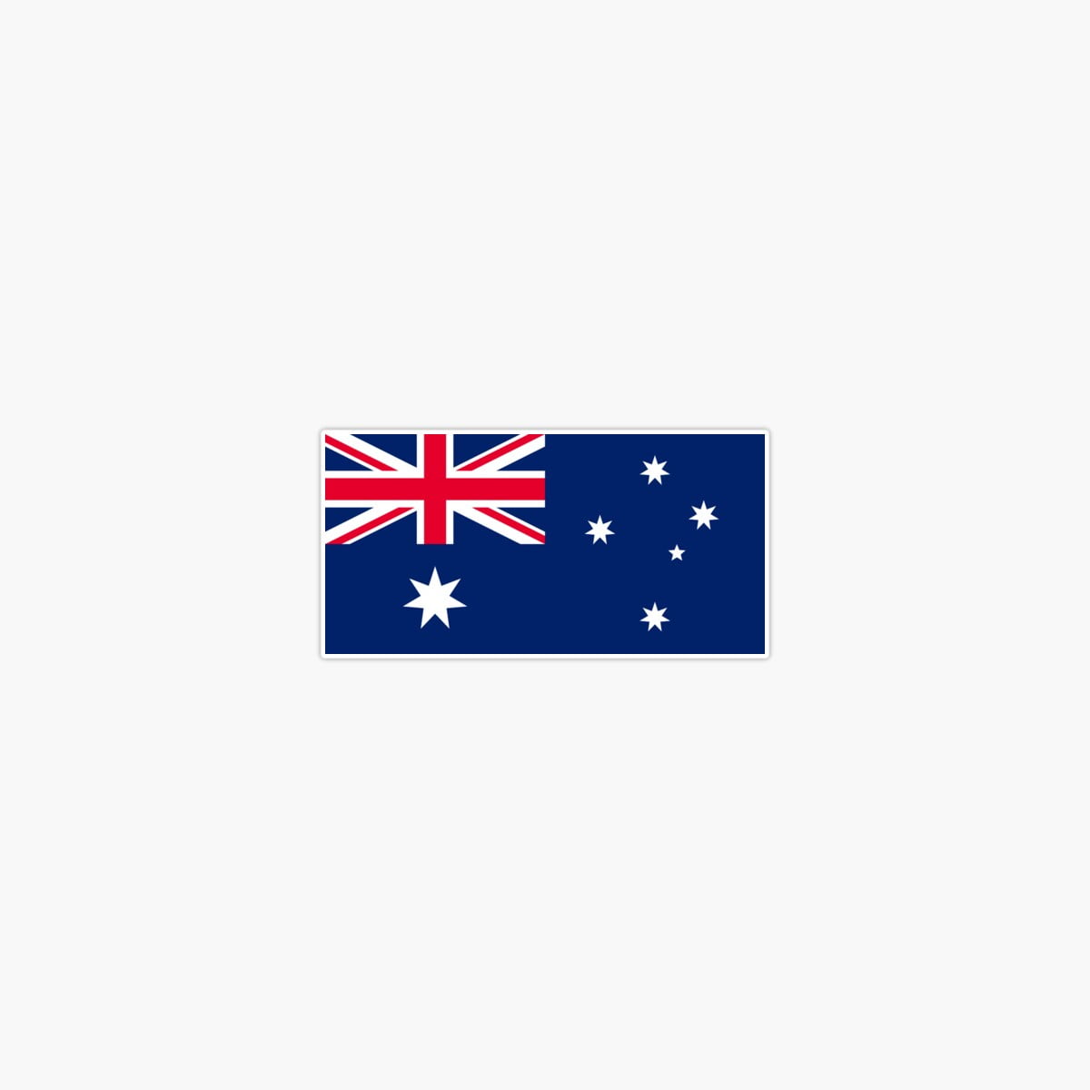 Onim Official Flag Of Australia Sticker, Phone Decal Water Bottle ...
