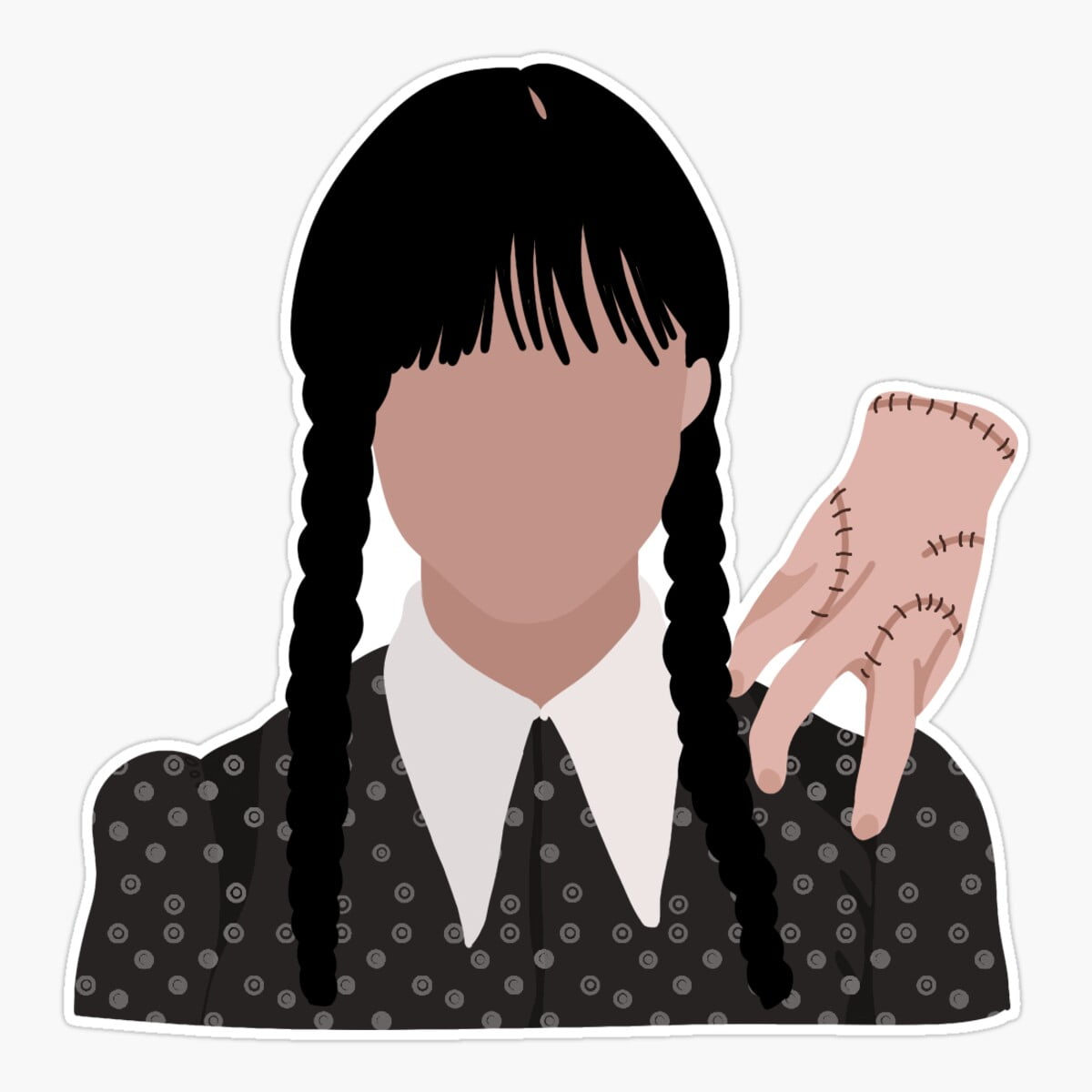 Onim Og Emo Girly Sticker, Phone Decal Water Bottle Stickers Car Decals ...