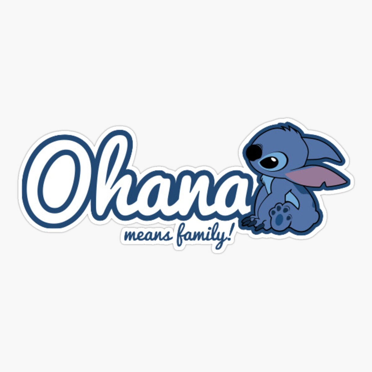 Onim Ohana Sticker, Phone Decal Water Bottle Stickers Car Decals, Funny ...