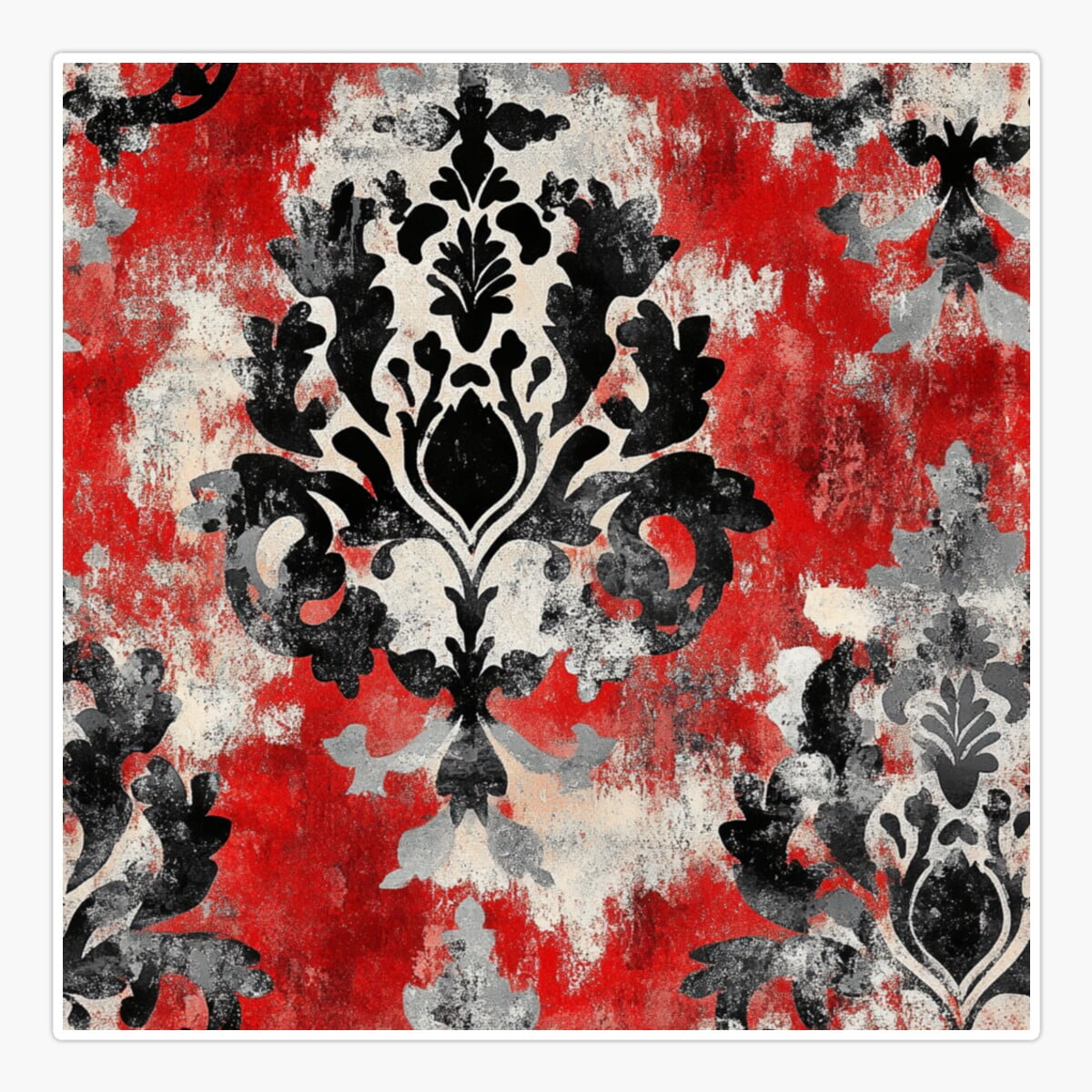 Onim Old World Winter Ghosts Of Christmas Past Sticker, Phone Decal ...