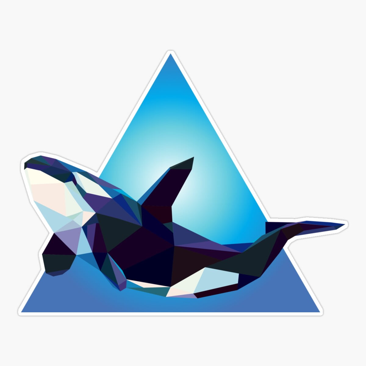 Onim Orca Sticker, Phone Decal Water Bottle Stickers Car Decals, Funny ...