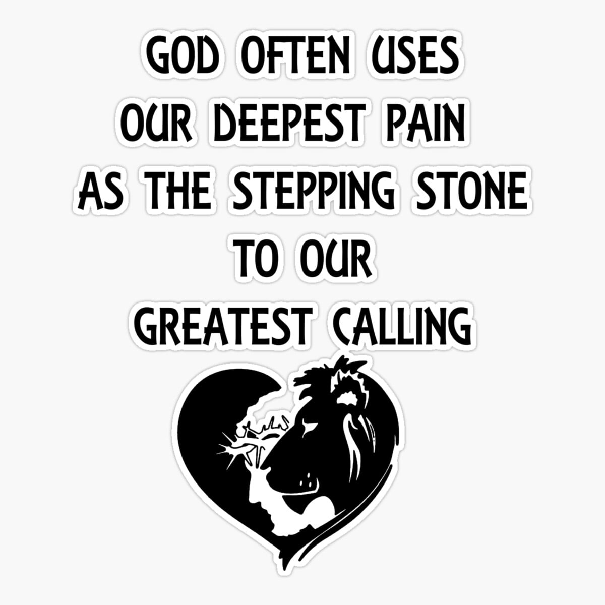 Onim Our Greatest Calling (2) Sticker, Phone Decal Water Bottle ...