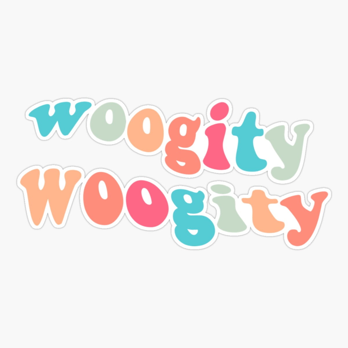 Onim Outer Banks Woogity Woogity Sticker, Phone Decal Water Bottle ...