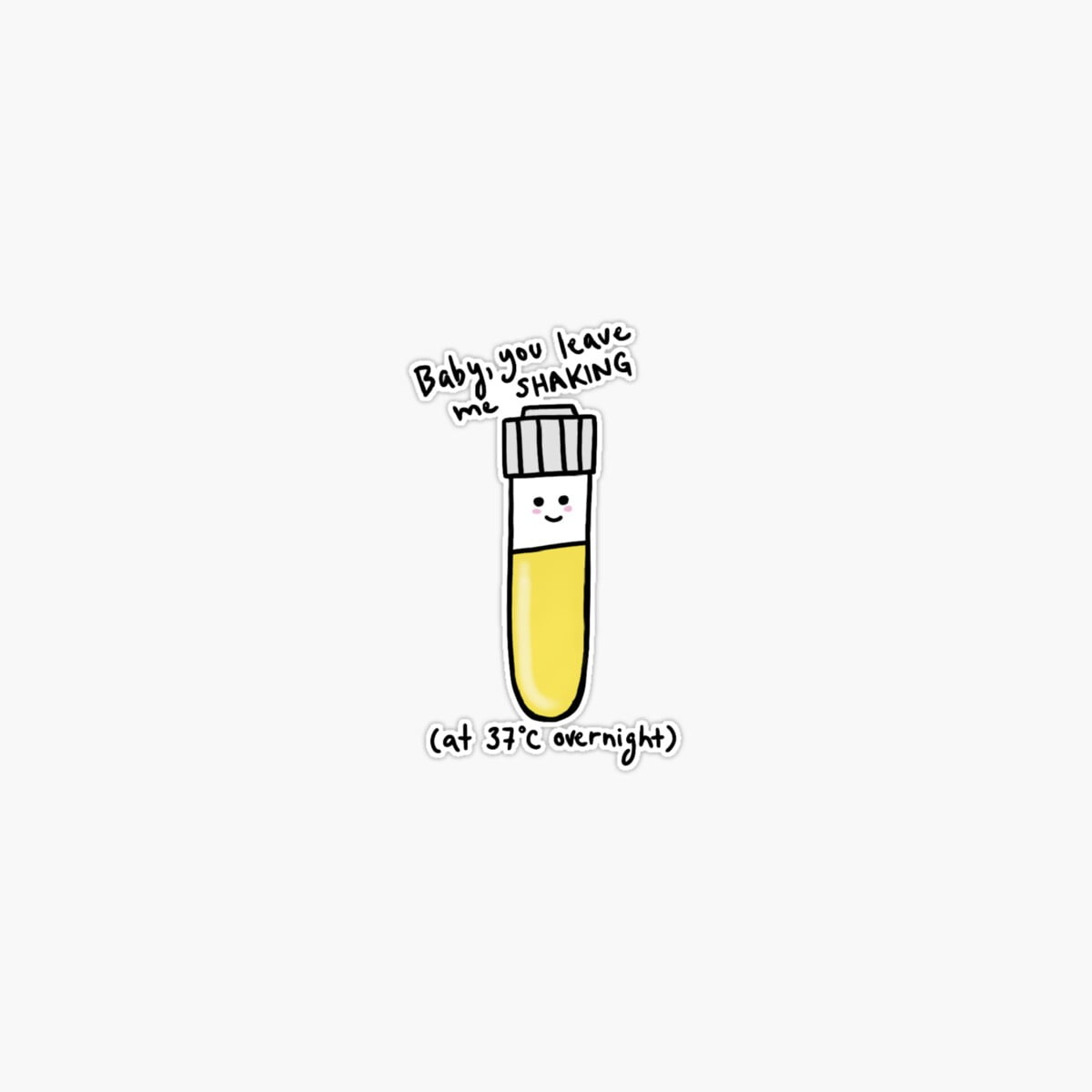 Onim Overnight Culture Sticker, Phone Decal Water Bottle Stickers Car ...