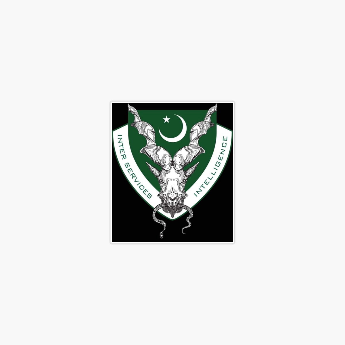 Onim Pakistan Isi Redbubble Design Sticker, Phone Decal Water Bottle ...