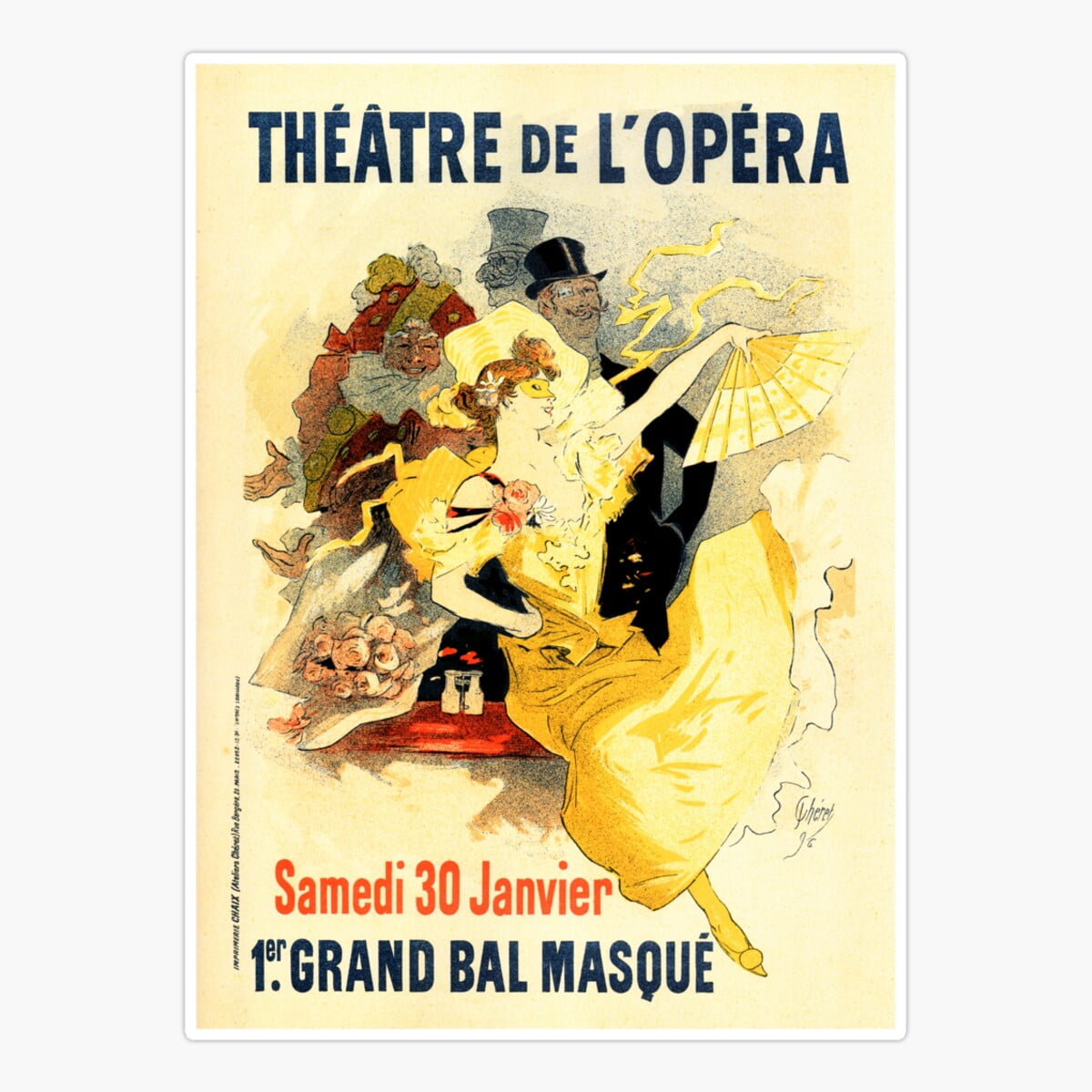 Onim Paris Opera France Theatre De L' Opera Paris Art Nouveau Poster By ...