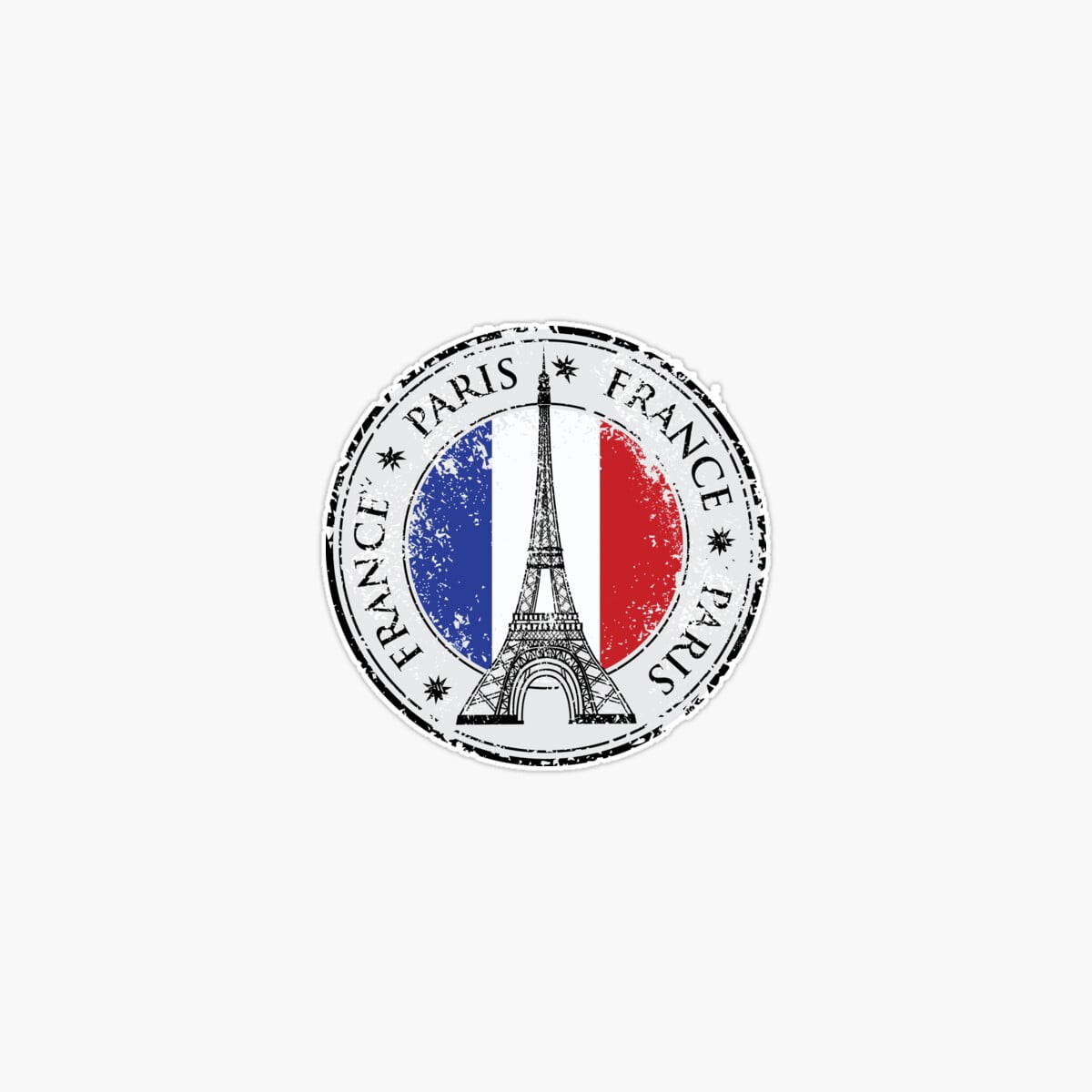 Onim Paris Travel Sticker, France Sticker, Phone Decal Water Bottle ...