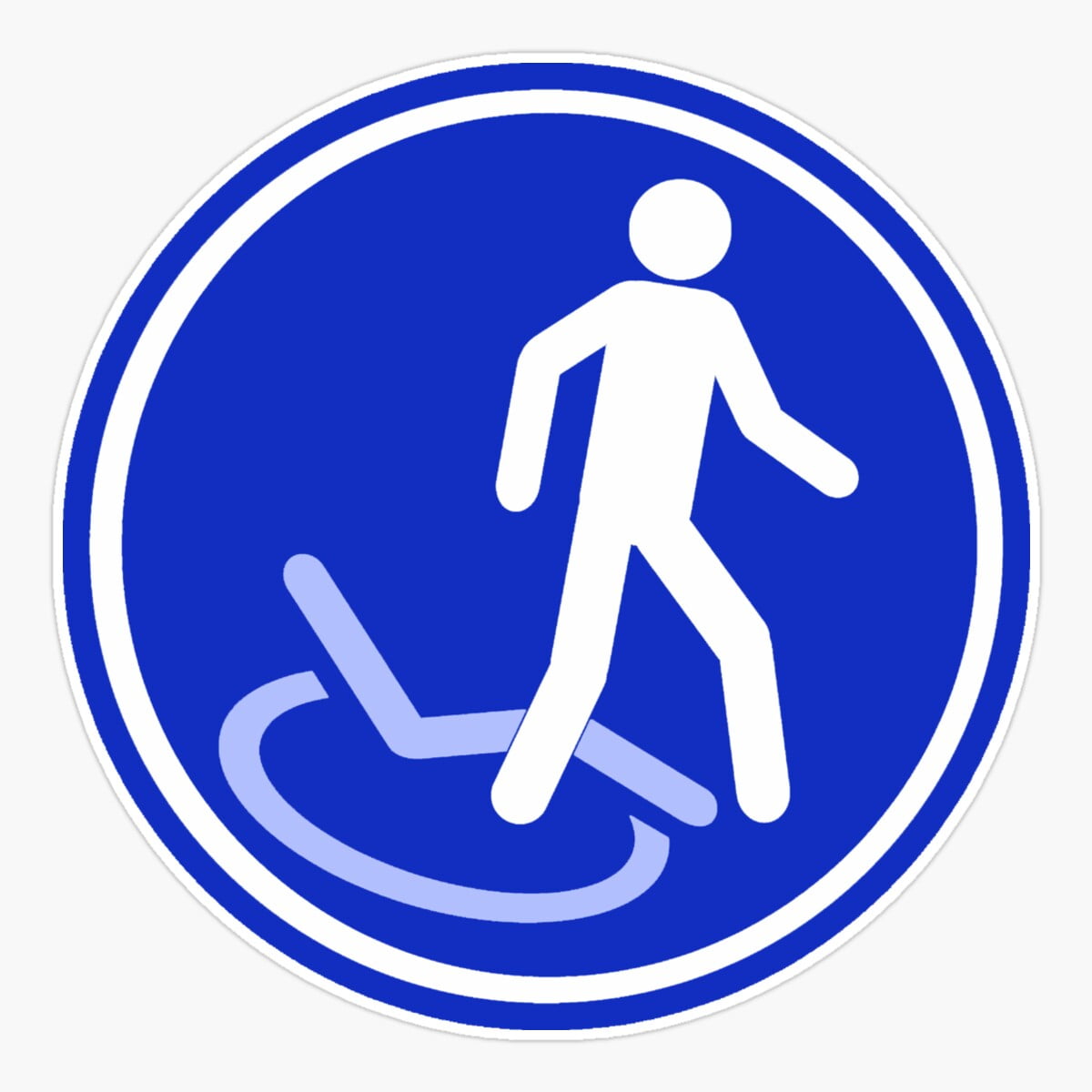 Onim Parking Zone For Disabled Sticker, Phone Decal Water Bottle ...