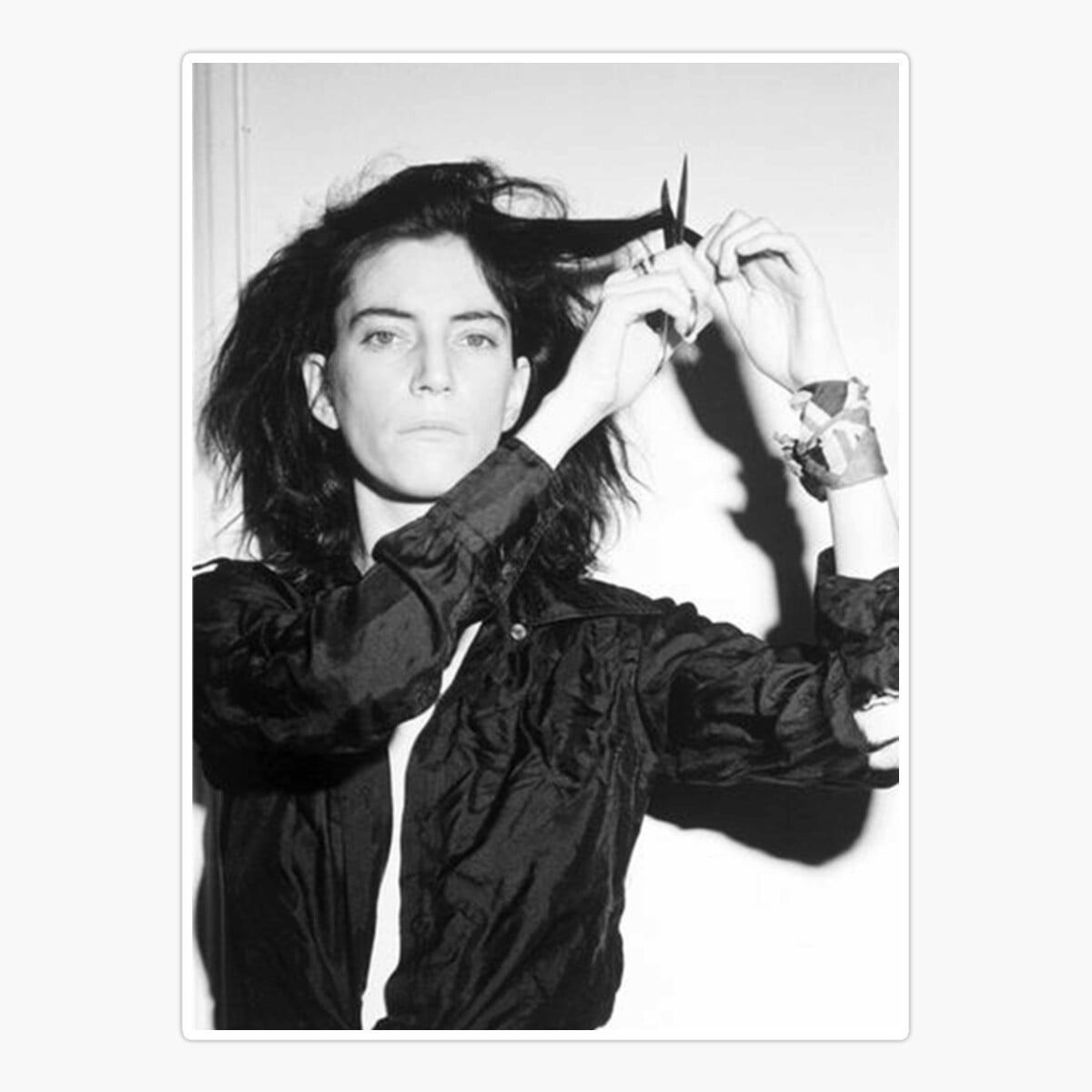 Onim Patti Smith Vintage Long Sticker, Phone Decal Water Bottle ...