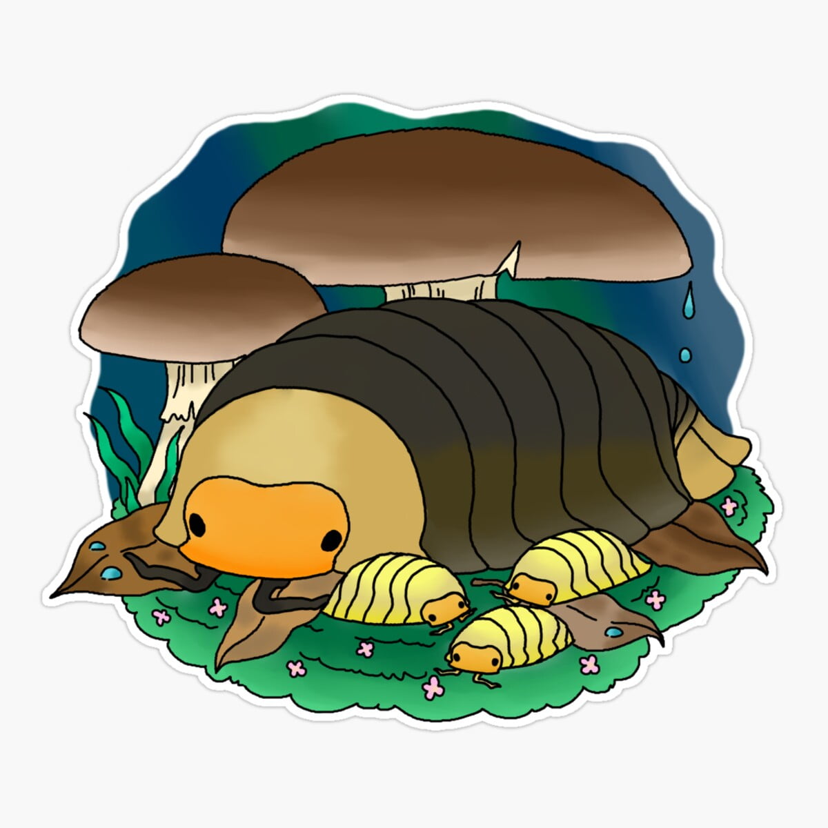 Onim Paw Patrol Rubble Sticker, Phone Decal Water Bottle Stickers Car ...