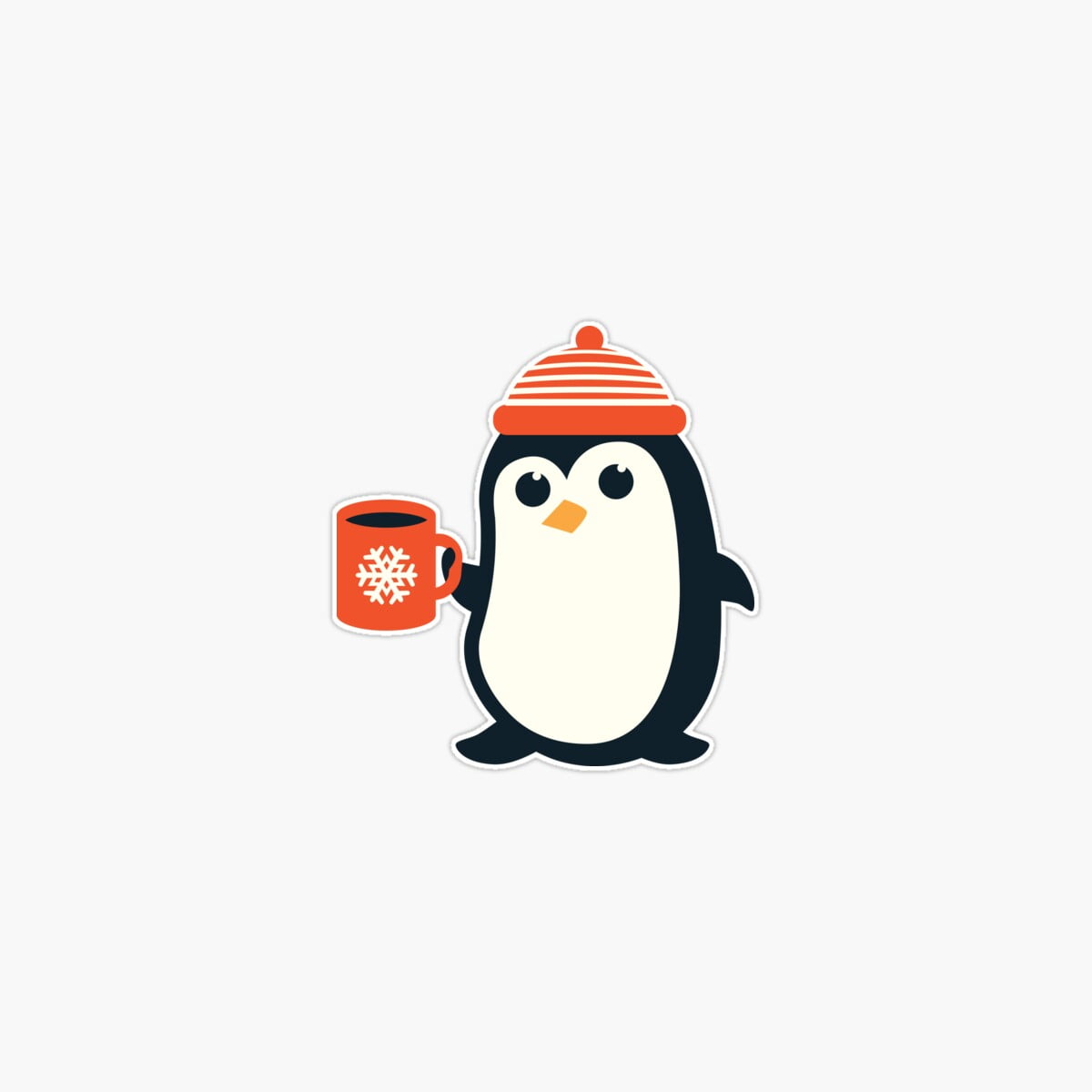 Onim Penguin The Cute Penguin Winter Adorable Animal Sticker, Phone ...