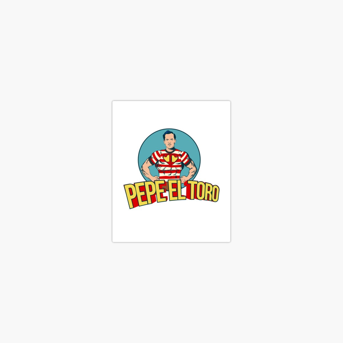 Onim Pepe El Toro Invincible Pedro Infante Sticker - Walmart.com