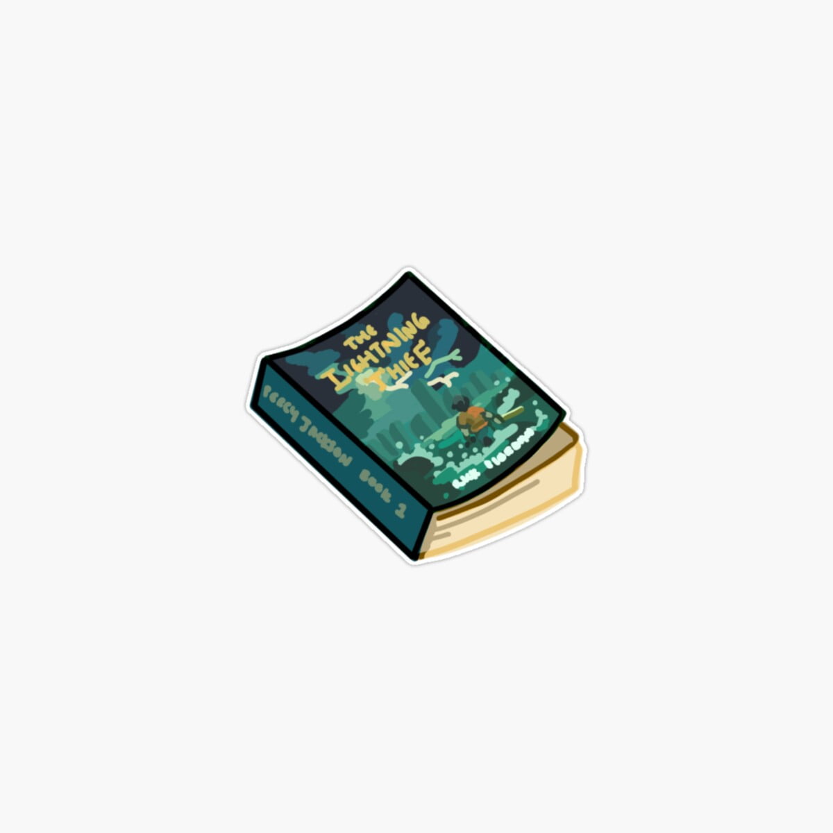 Onim Percy Jackson Sticker, Phone Decal Water Bottle Stickers Car ...