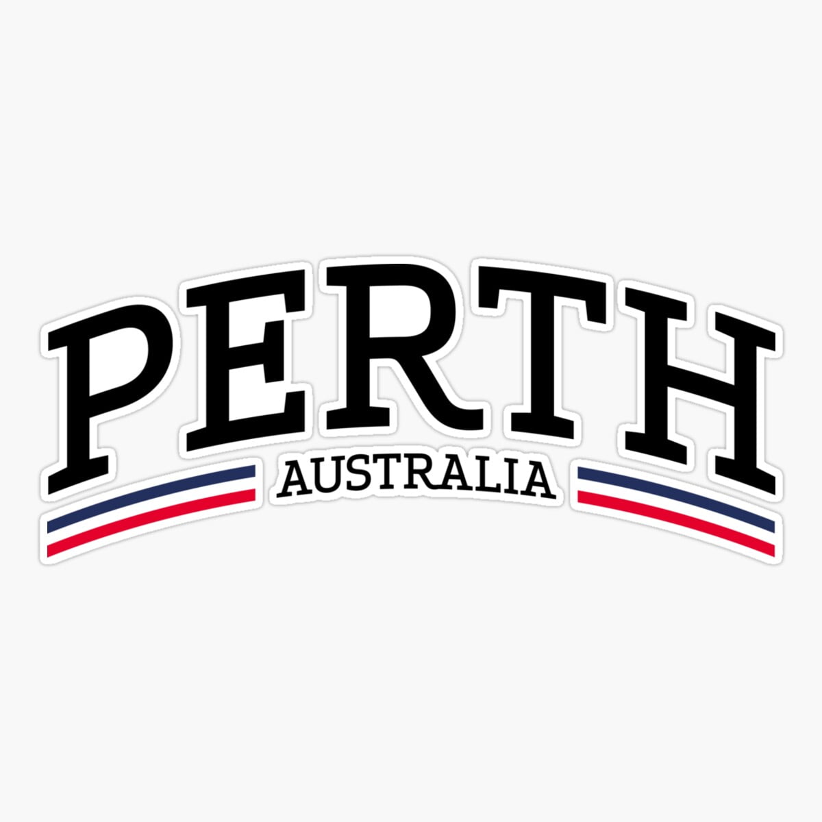 Onim Perth Western Australia Sticker, Phone Decal Water Bottle Stickers ...