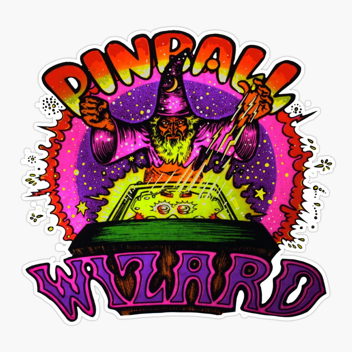 Onim Pinball Wizard - Original Vintage Seventies / Sixties Retro Style ...