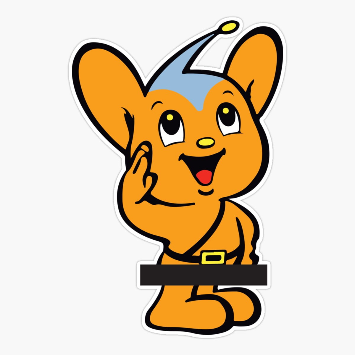 Onim Pipo-Kun - Tokyo Police Mascot - Censored Sticker, Phone Decal ...