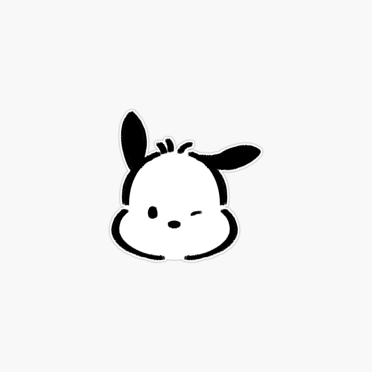 Onim Pochacco Sticker, Phone Decal Water Bottle Stickers Car Decals ...