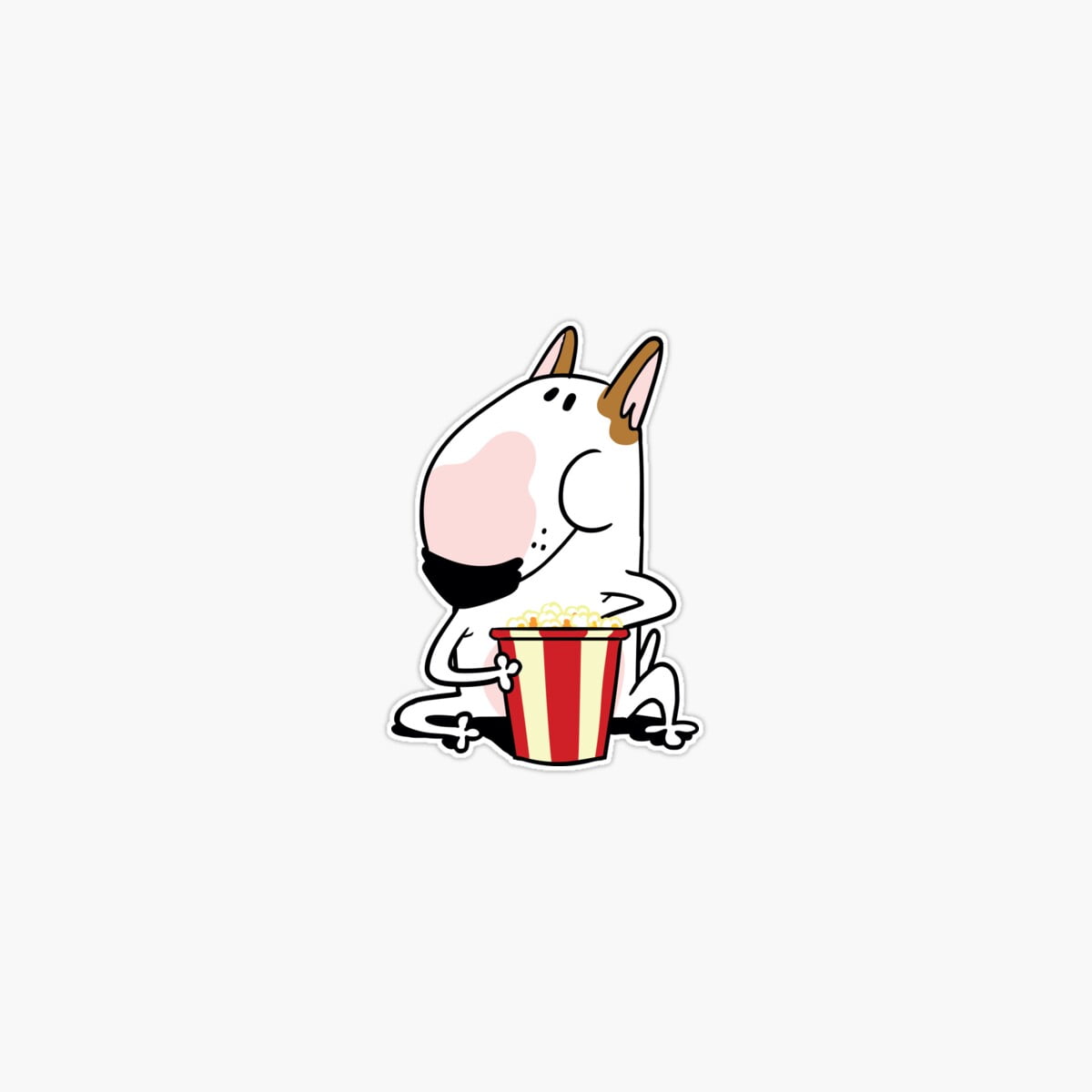 Onim Pop Corn Sticker, Phone Decal Water Bottle Stickers Car Decals ...