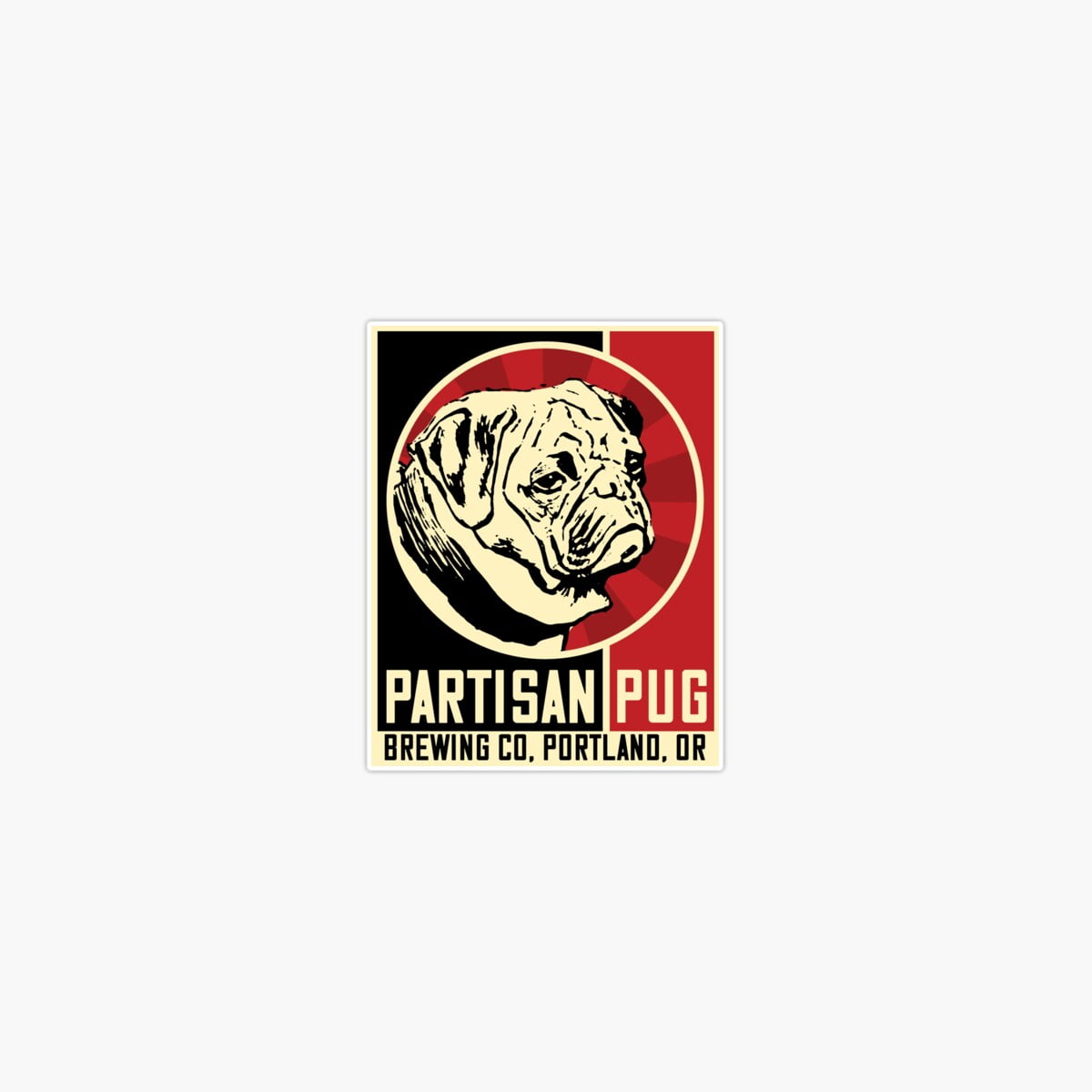 Onim Portland Or Brewing Co Partisan Pug Dissent, Civil Disobedience ...