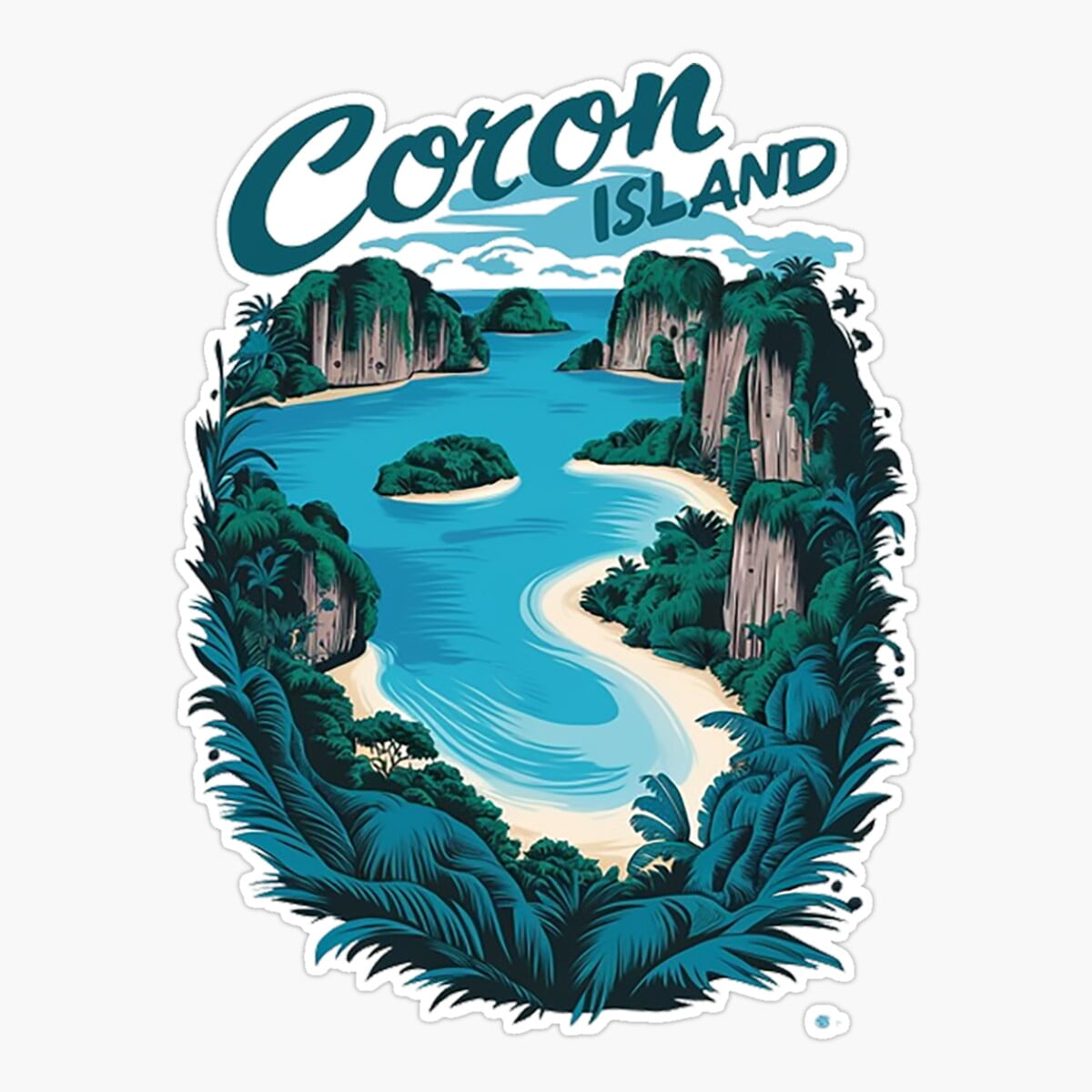 Onim Post Animal Sticker, Phone Decal Water Bottle Stickers Car Decals ...