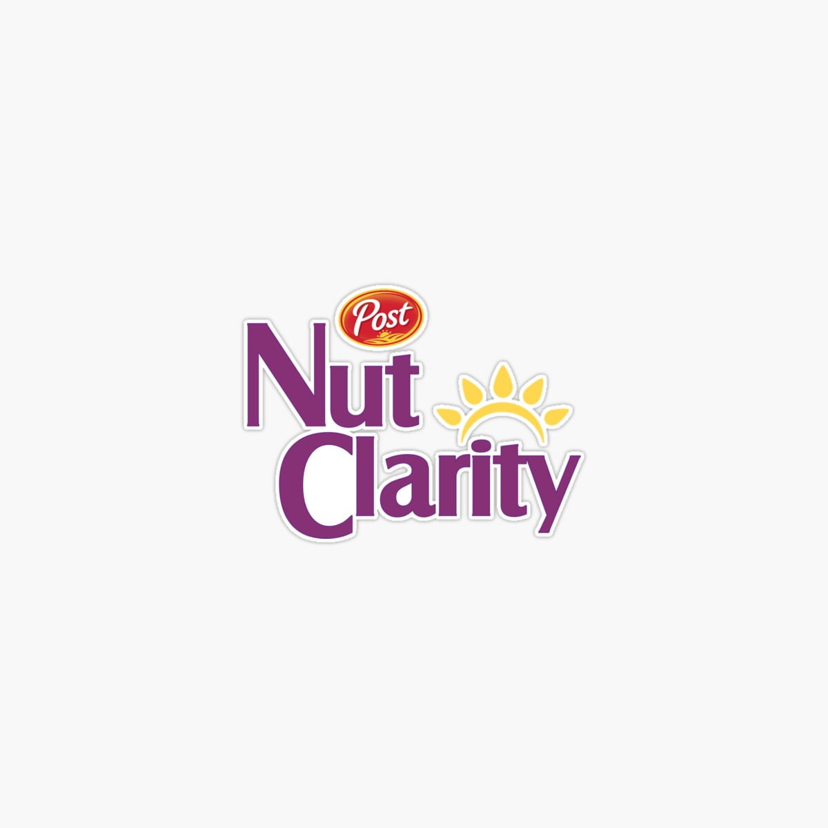 Onim Post Nut Clarity Bran Cereal Logo Parody Sticker, Phone Decal ...