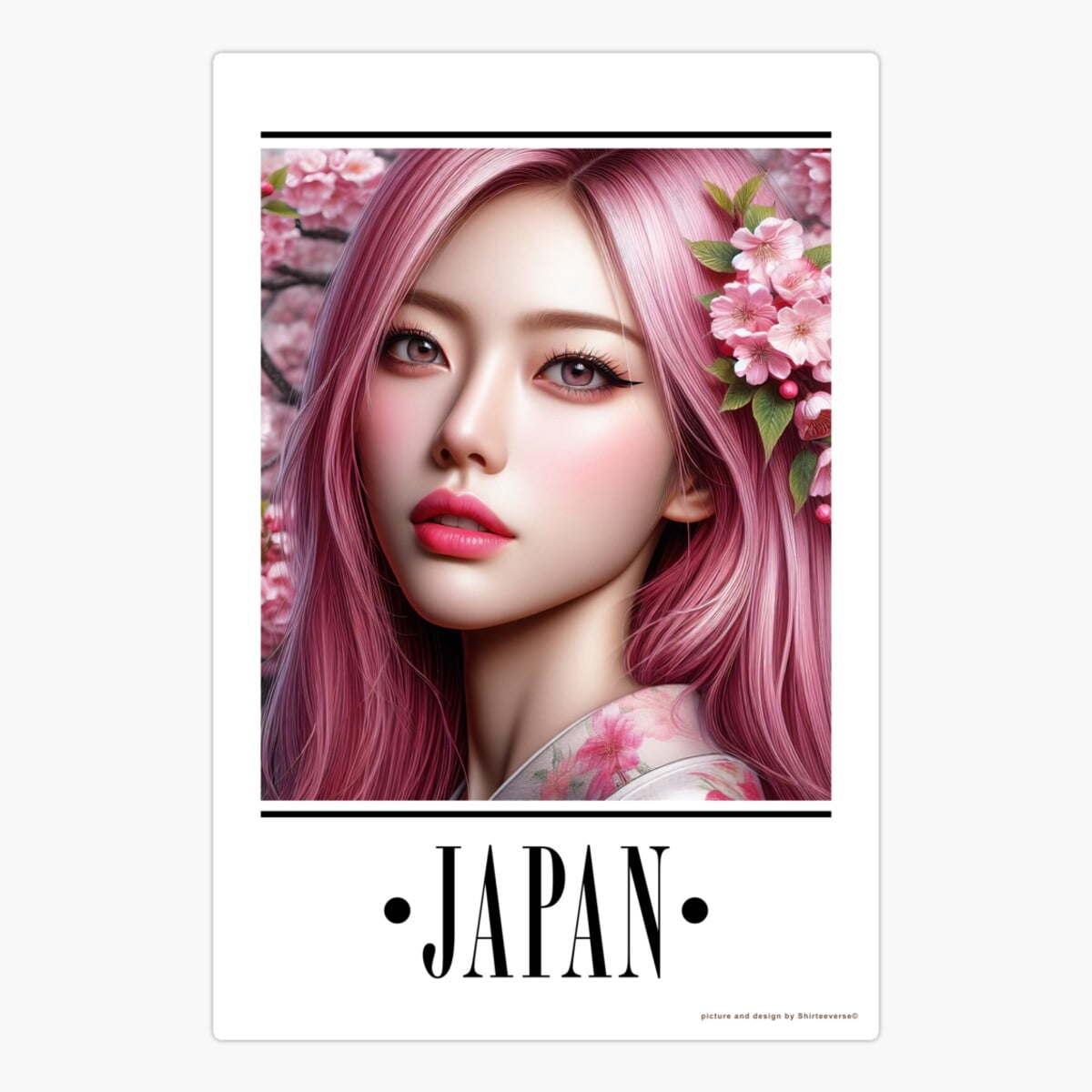 Onim Poster Ed. - Culture Club - Asia - Japan 14 Sticker, Phone Decal ...