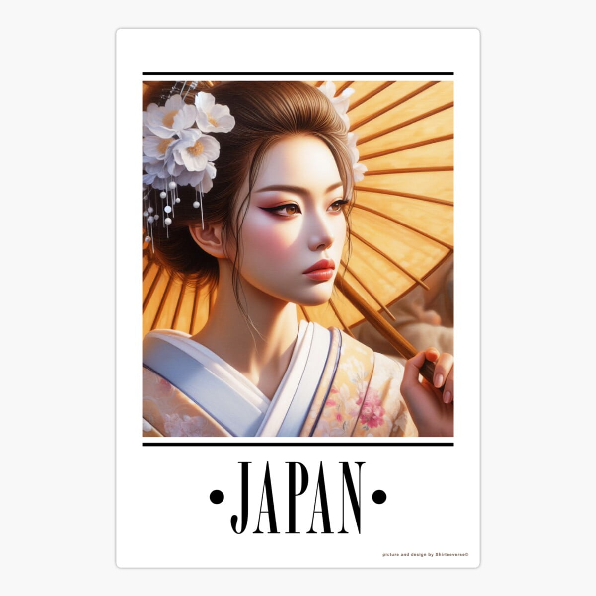 Onim Poster Ed. - Culture Club - Asia - Japan 9 Sticker, Phone Decal ...