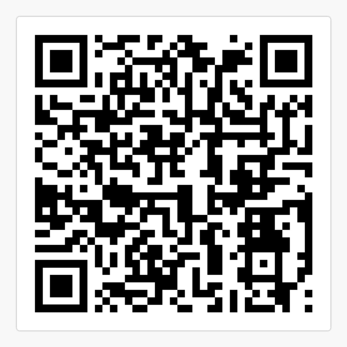 Onim Communist Manifesto Qr Code Sticker, Phone Decal Water Bottle ...