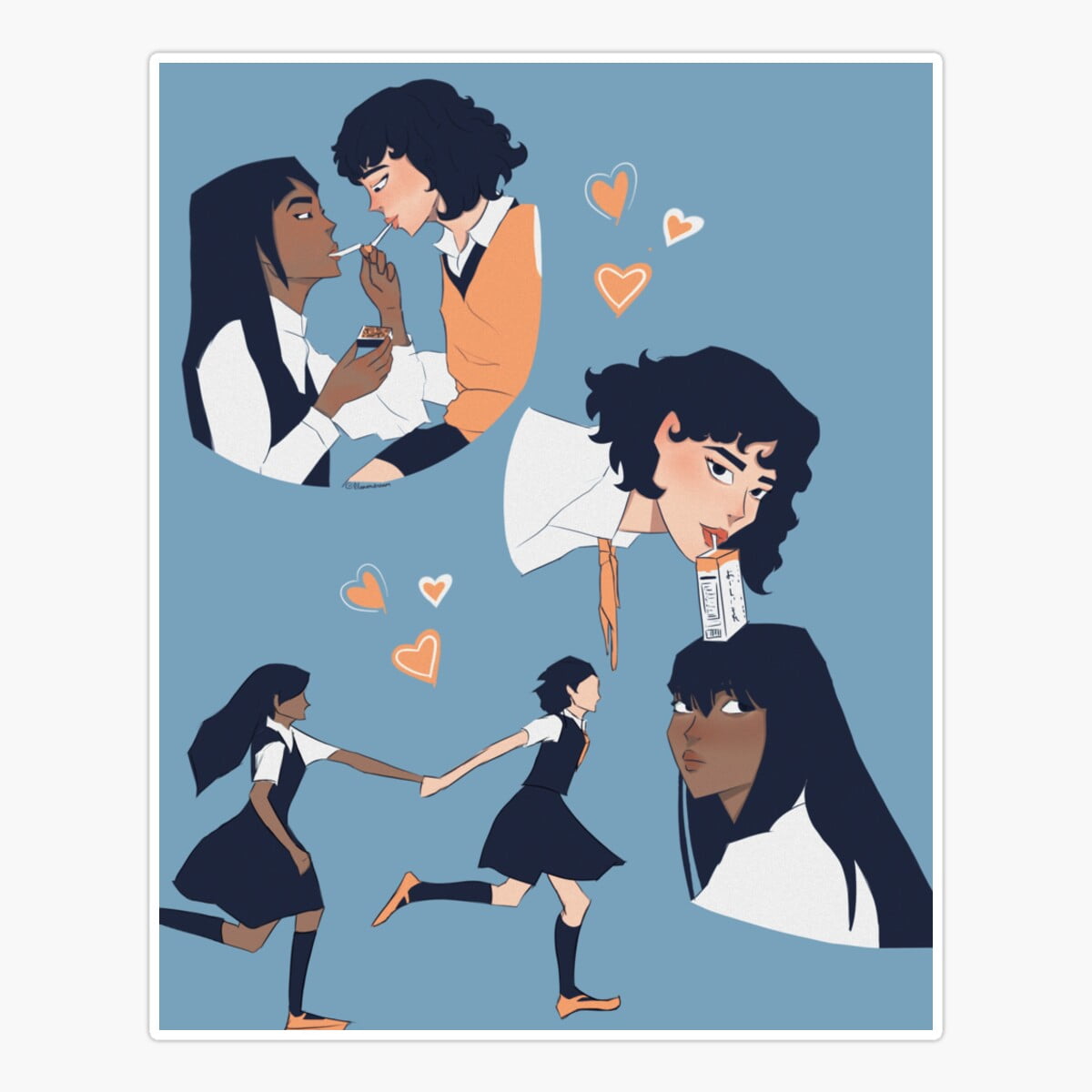 Onim Pretty Private School Girls