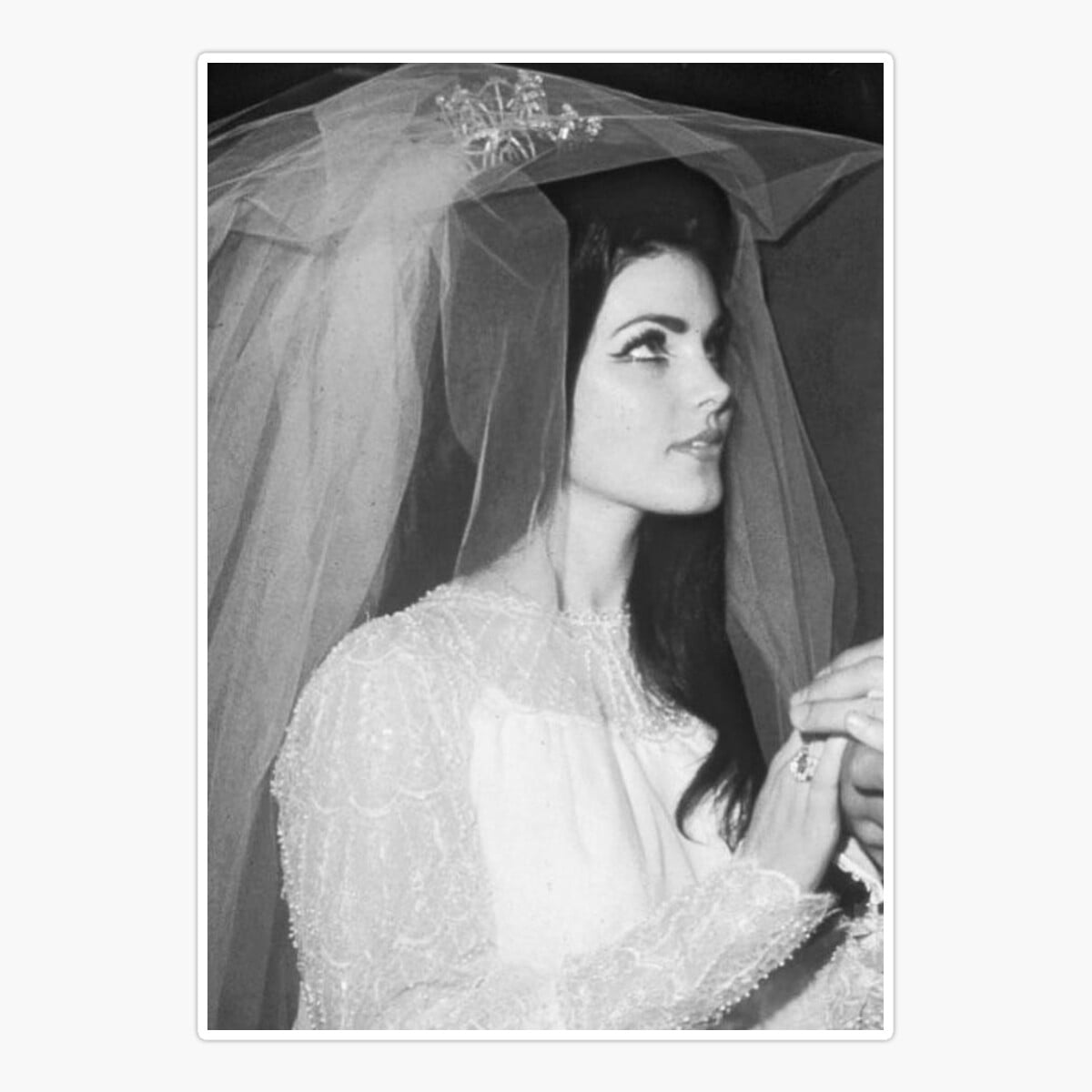 Onim Priscilla Presley Sticker, Phone Decal Water Bottle Stickers Car Decals, Funny Birthday ...