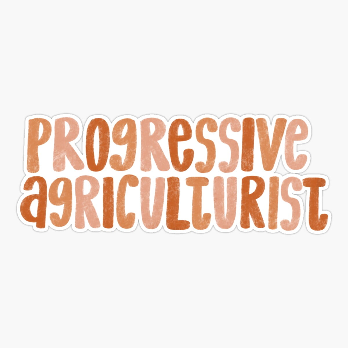 Onim Progressive Agriculturist Sticker, Phone Decal Water Bottle ...
