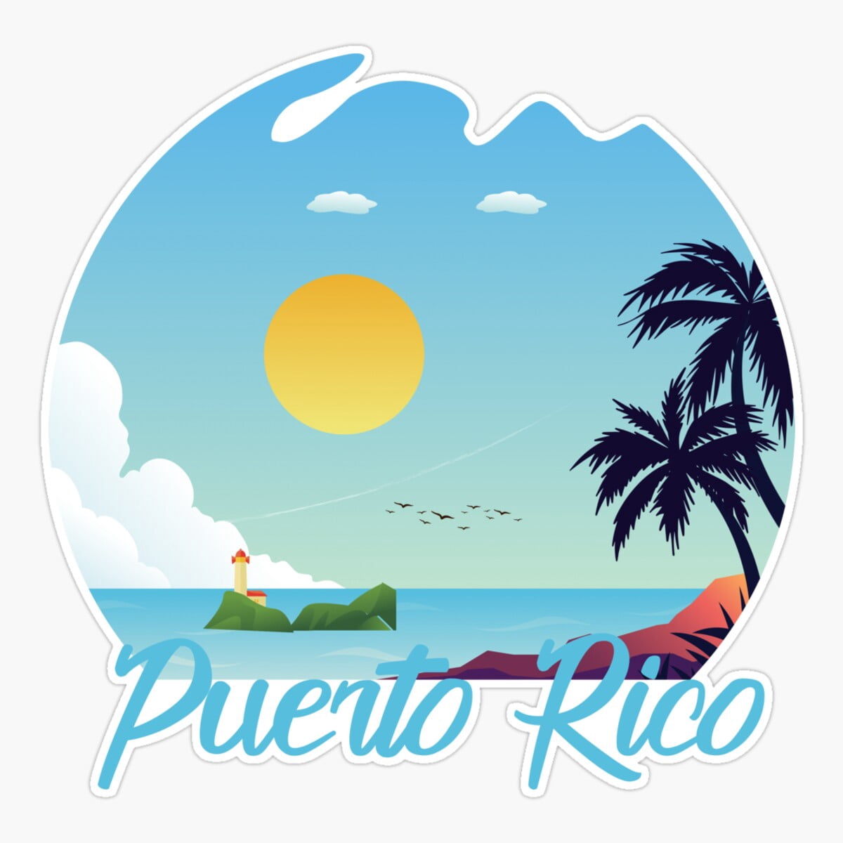 Onim Puerto Rico: This Isn'T A Want, It'S A Need Sticker, Phone Decal ...