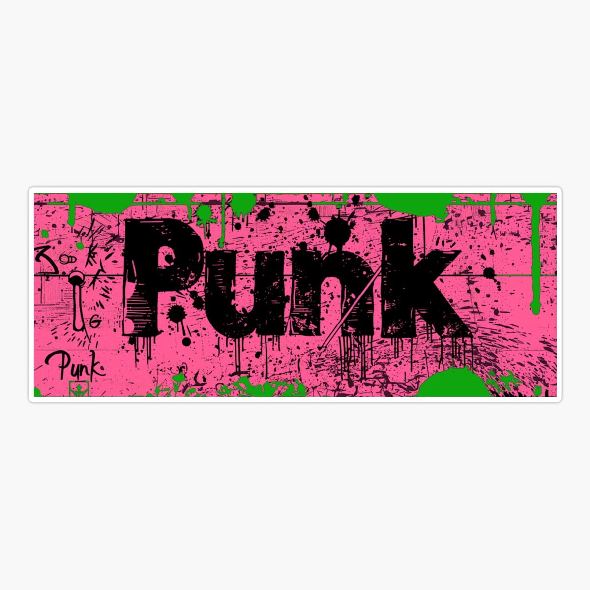Onim Punk - Sex Pistols Sticker, Phone Decal Water Bottle Stickers Car ...