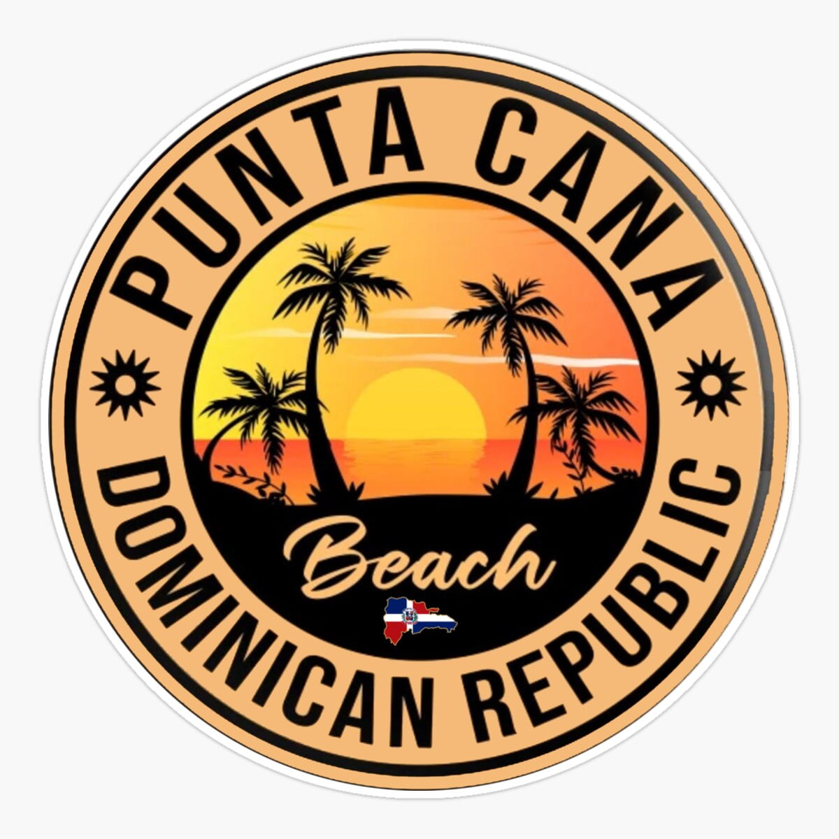 Onim Punta Cana - Great Vacation Spot Sticker, Phone Decal Water Bottle ...