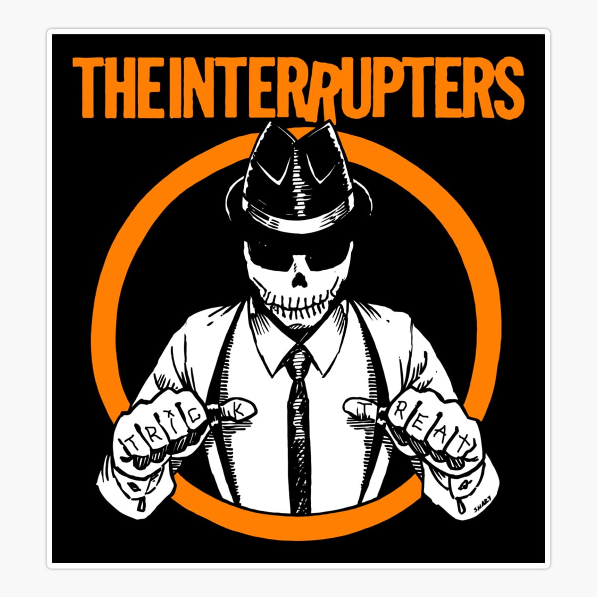 Onim Punx Street Interrupt Sticker, Phone Decal Water Bottle Stickers ...