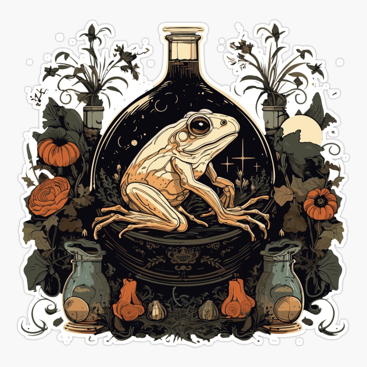 Onim Pups For The Planet - The Peach Fuzz Sticker, Phone Decal Water ...