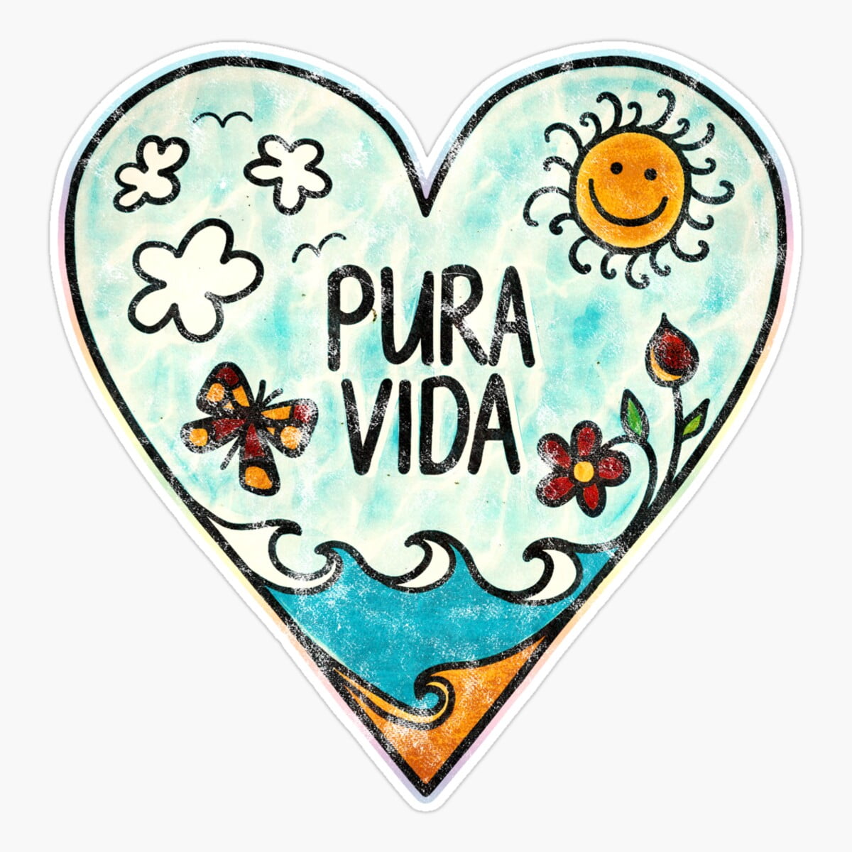 Onim Pura Vida, Good Vibes, Way Of Life, Costa Rica, Tropical, Ocean ...