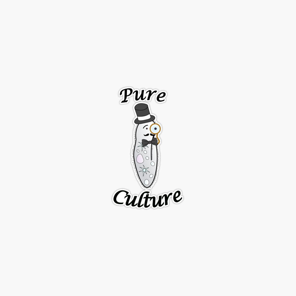 Onim Pure Culture - Fancy Paramecium Sticker - Walmart.com