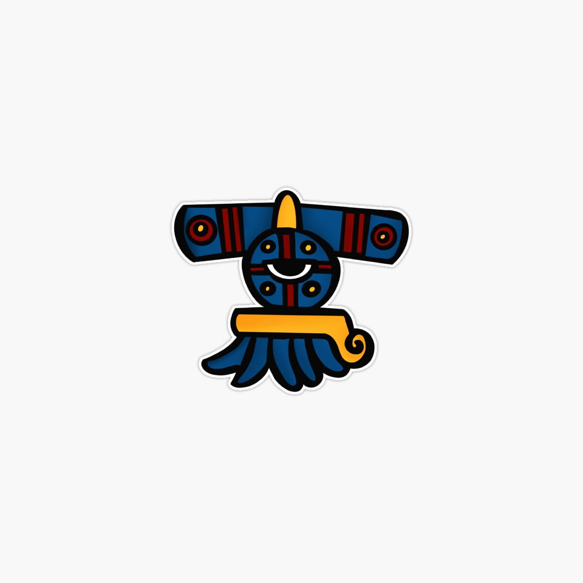 Onim Quiahuitl Sticker - Walmart.com