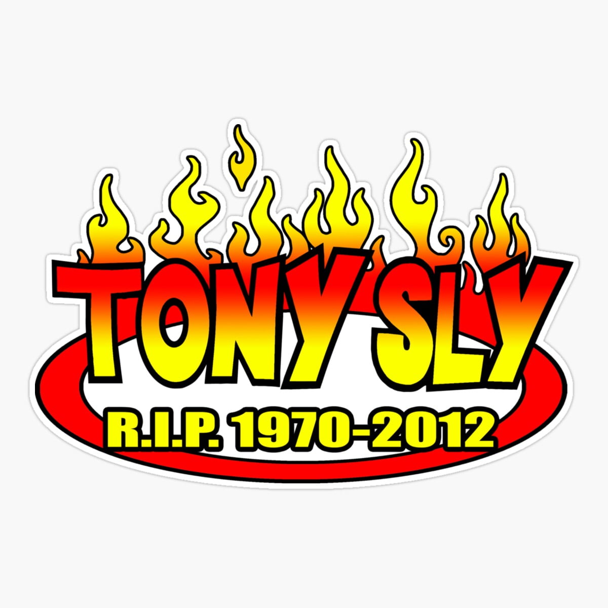 Onim R.I.P. Tony Sly!! Sticker, Phone Decal Water Bottle Stickers Car ...