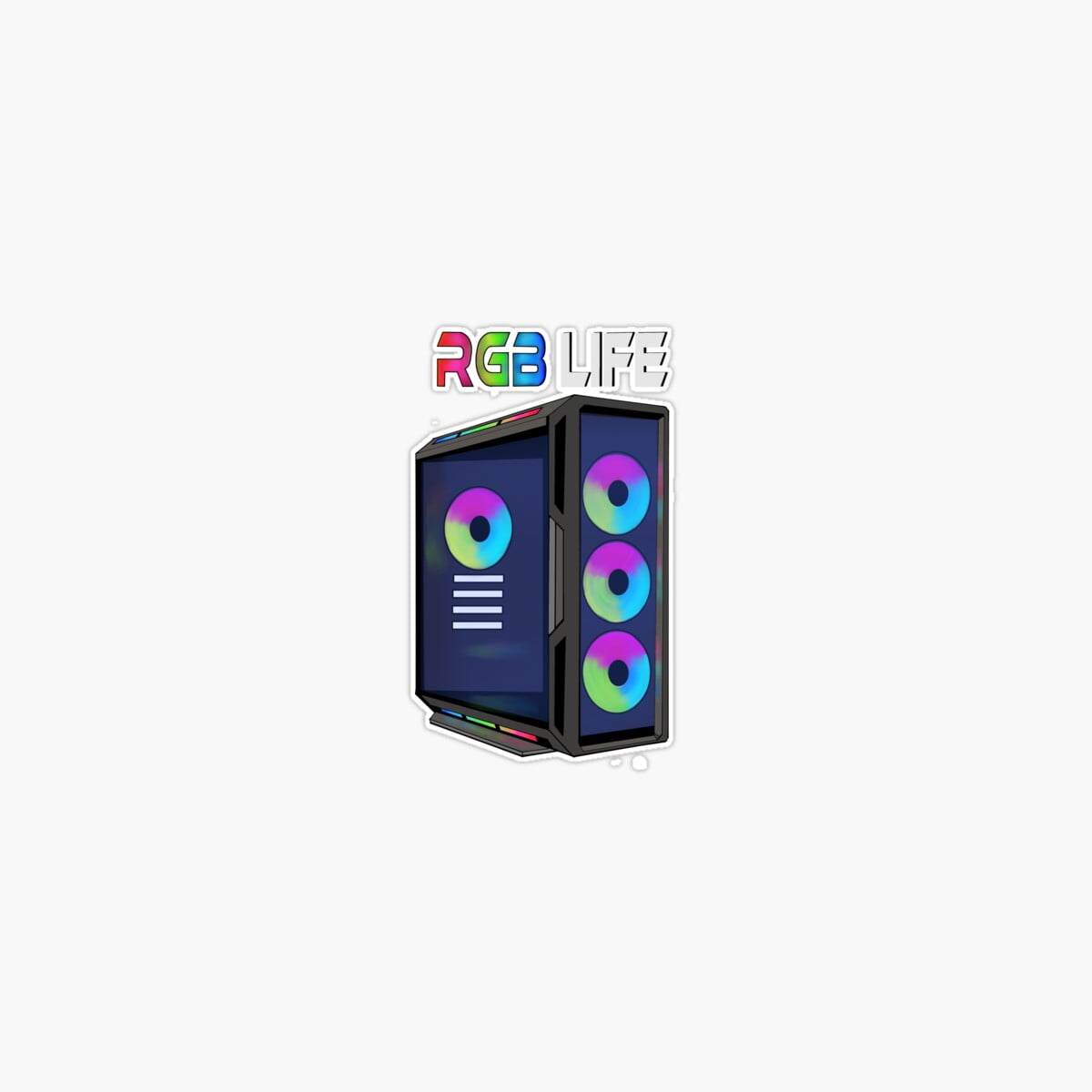 Onim RGB Life Sticker - Walmart.com